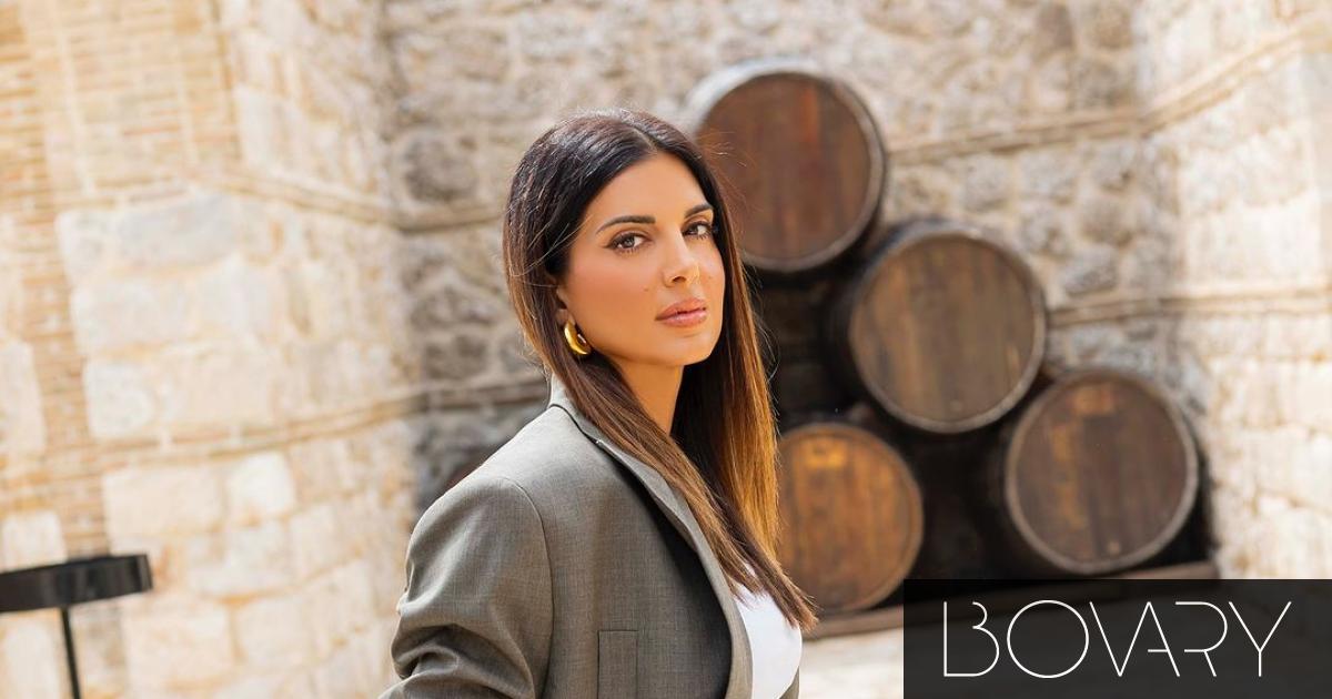 Η Σταματίνα Τσιμτσιλή φόρεσε το κοστούμι από τα H&M που θα απογειώσει τα office looks | BOVARY